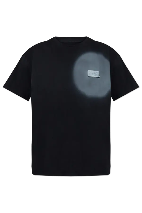 MAISON MARGIELA T-shirt With Logo - Black