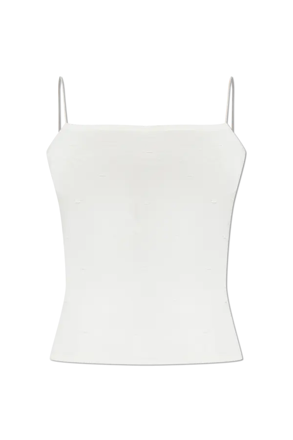 Jacquemus Strappy Top - White