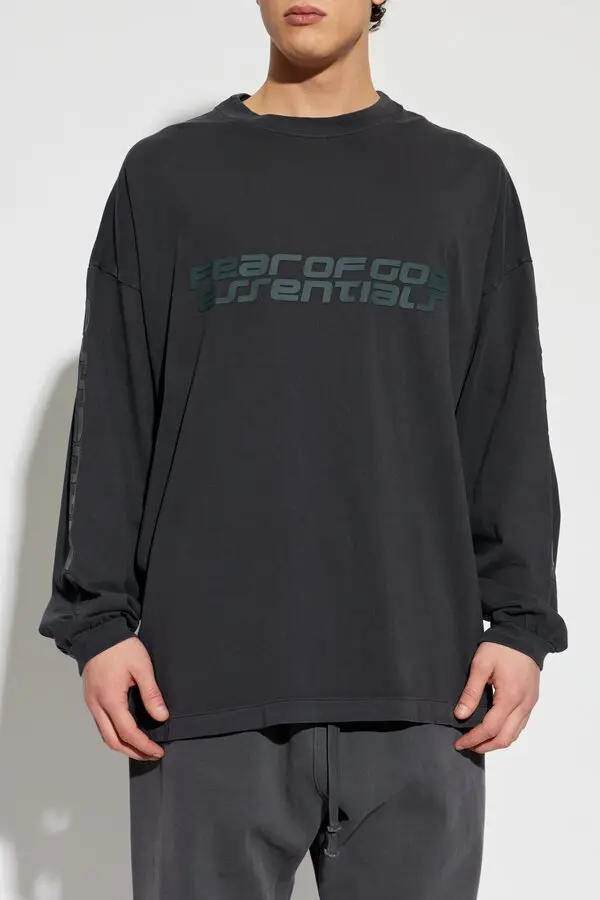 Fear Of God Long Sleeve T-shirt - Black