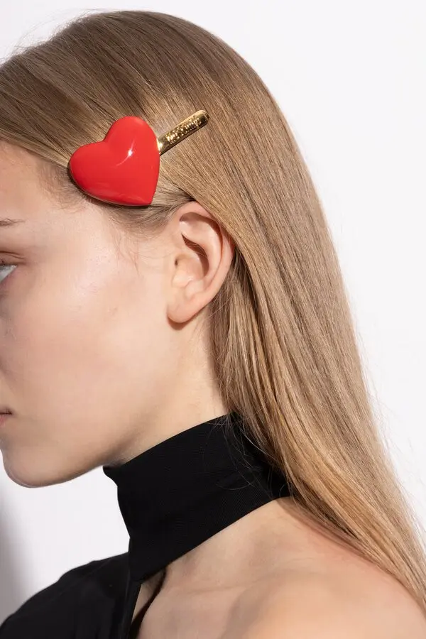 Moschino Heart Barrette