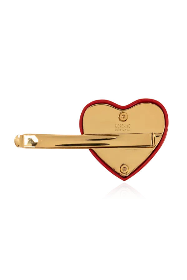 Moschino Heart Barrette