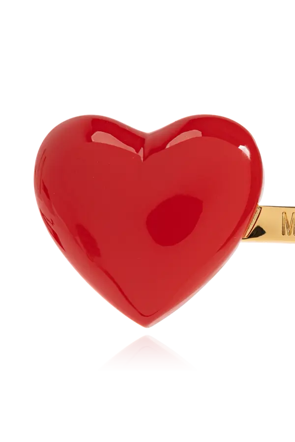 Moschino Heart Barrette