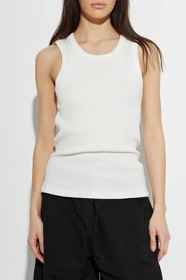 ENTIRE STUDIOS Ribbed Tank Top - White