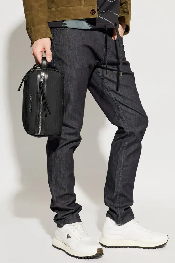 Emporio Armani Monogram Toiletry Bag