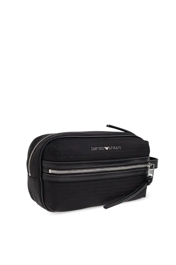 Emporio Armani Monogram Toiletry Bag