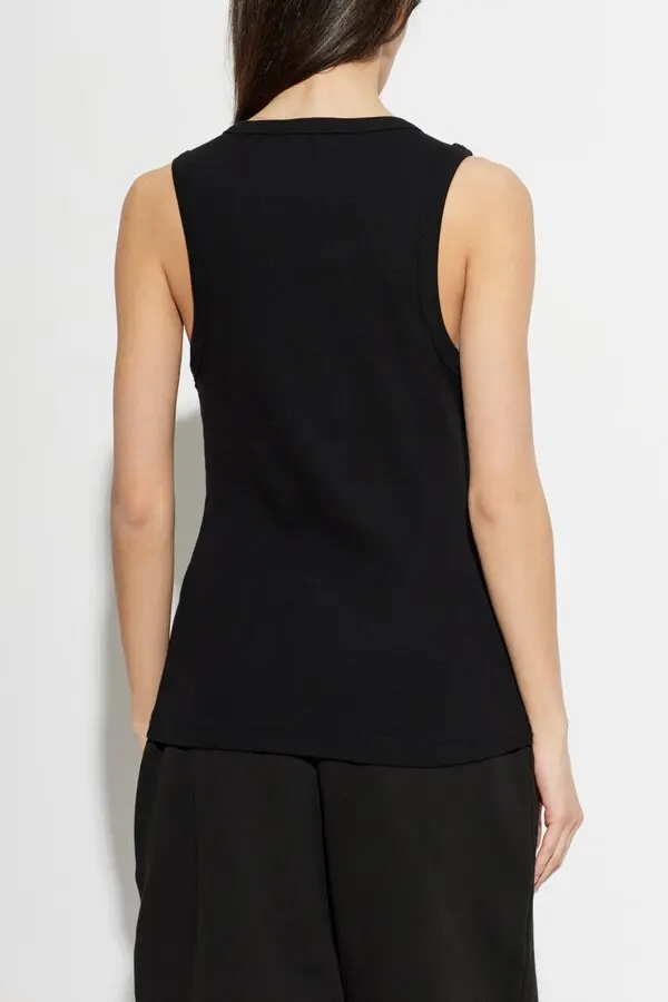 ENTIRE STUDIOS Strap Tank Top - Black