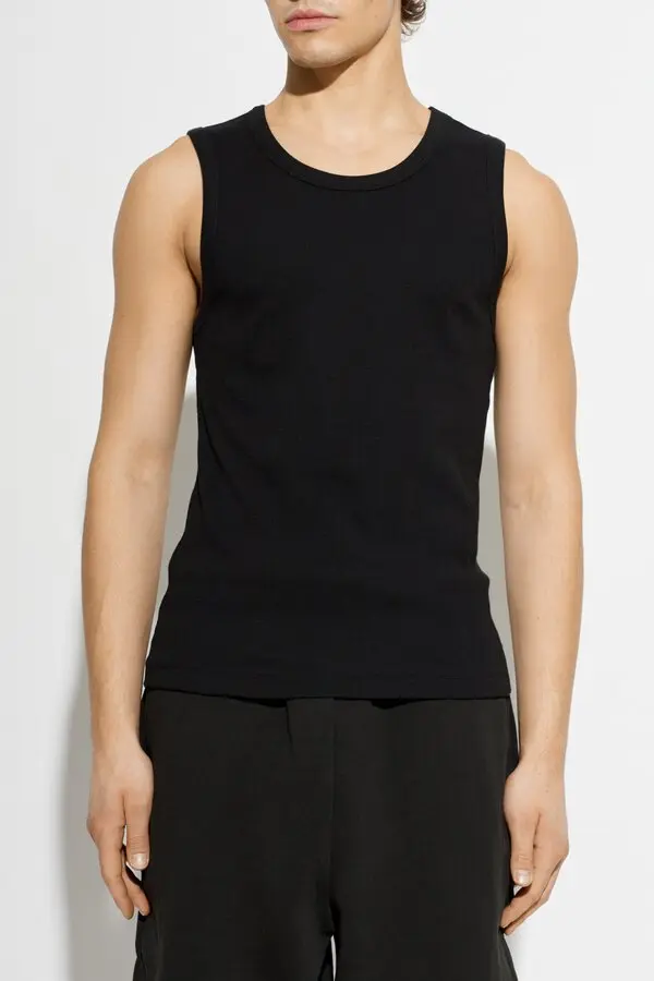 ENTIRE STUDIOS Strap Tank Top - Black