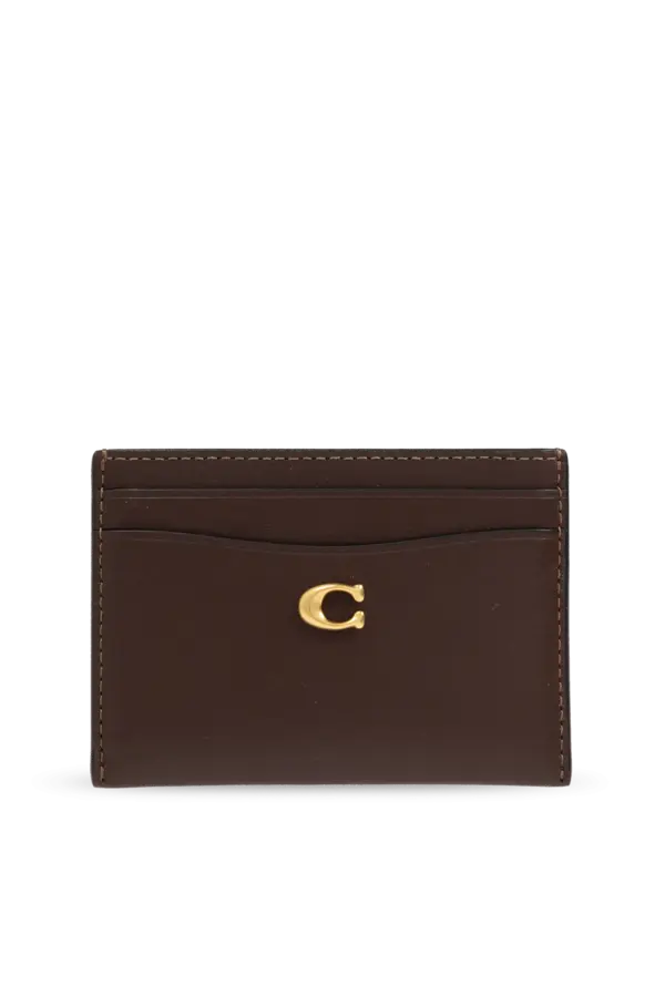 COACH Card Case - Brown