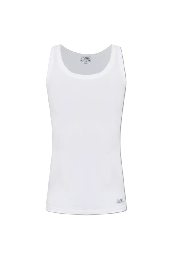 MAISON MARGIELA Underwear Tank - White