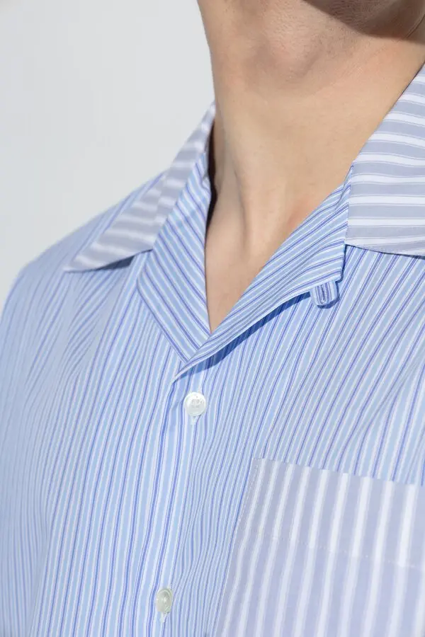 Marni Shirt With Striped Pattern - Blue
