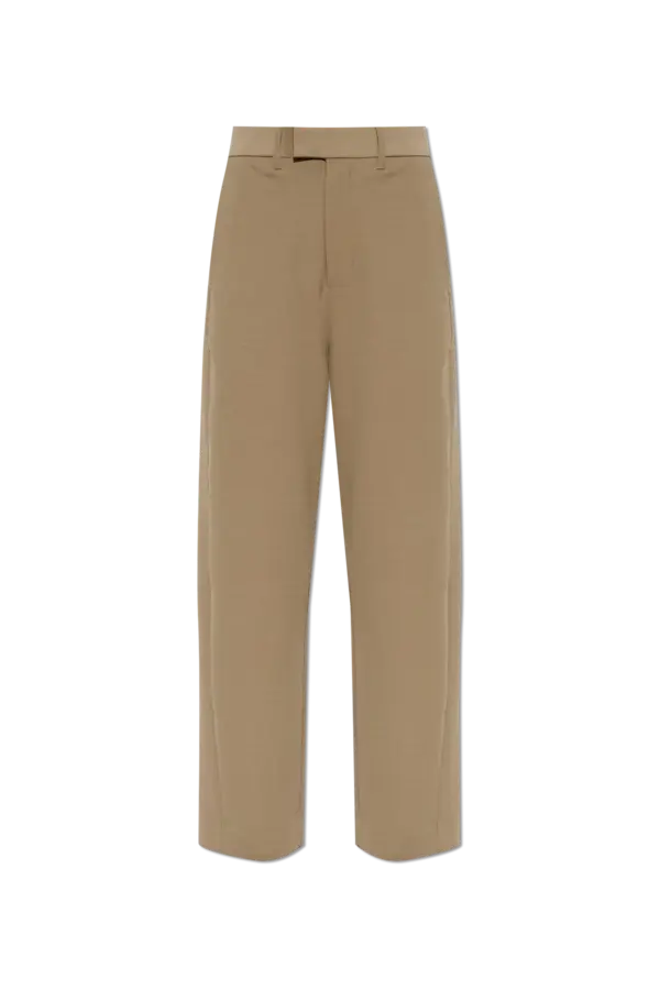 ENTIRE STUDIOS Tapered Leg Trousers - Brown