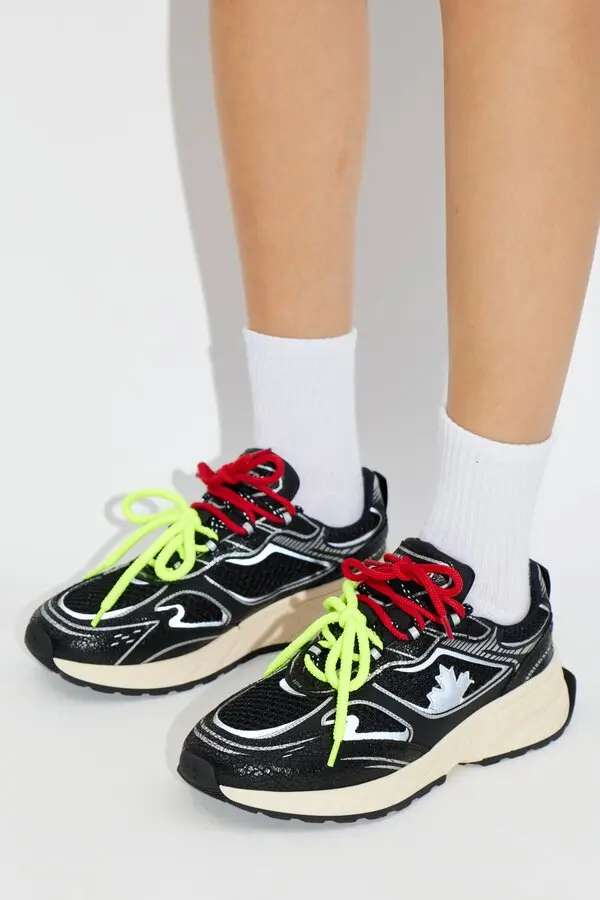 Dsquared2 Sprinter Lace-up Sneakers - Black