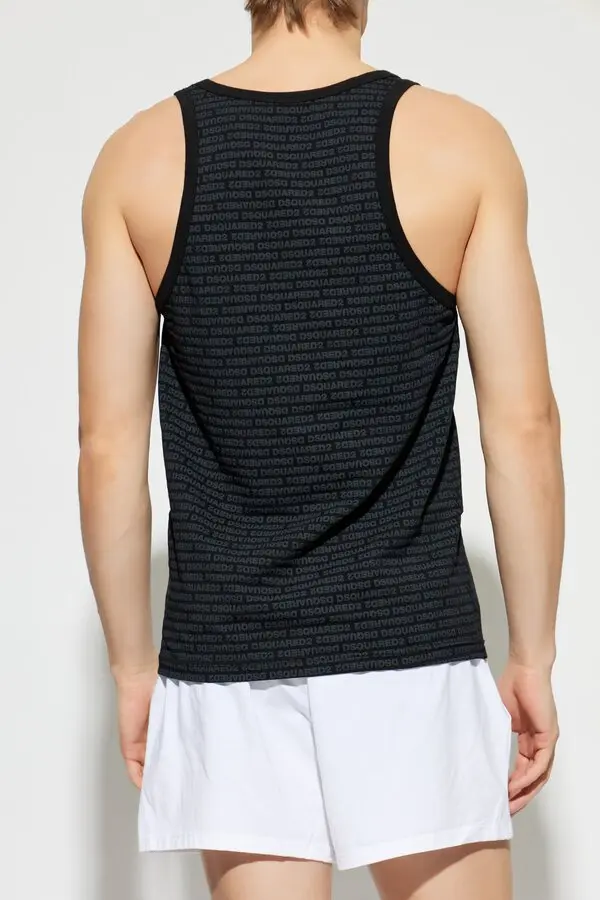 Dsquared2 Sleeveless T-shirt - Black