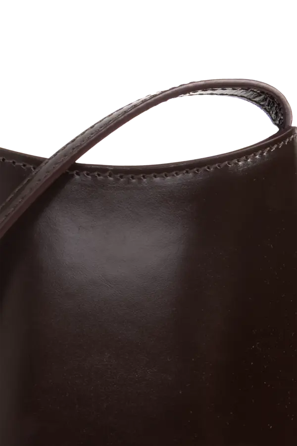 Jacquemus Phone Case 'bisou' With A Strap - Brown