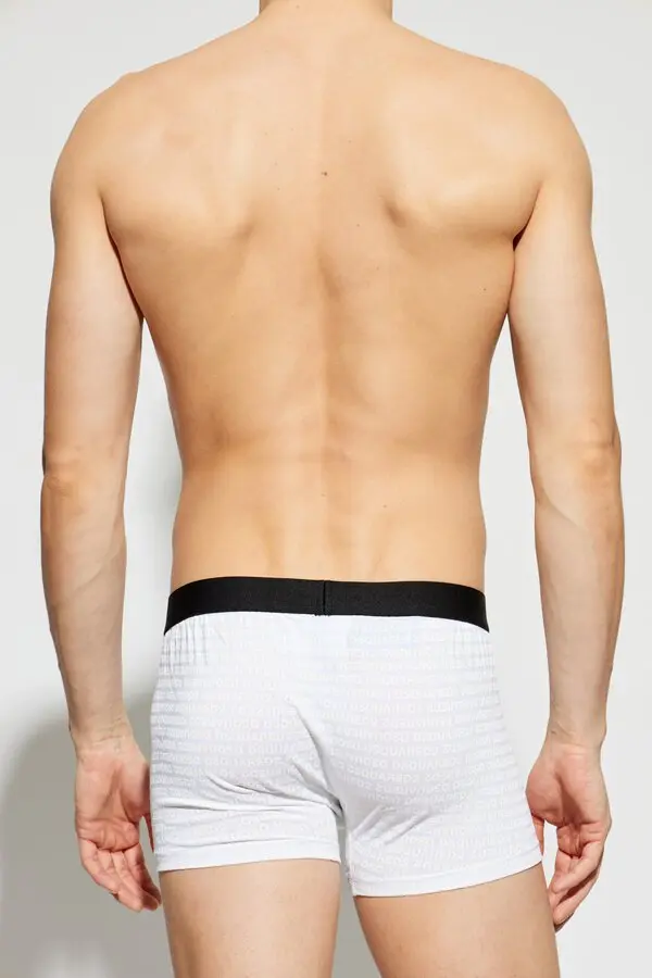 Dsquared2 Cotton Boxers With Monogram