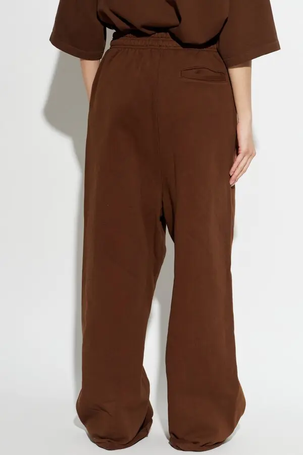 ENTIRE STUDIOS Cotton Sweatpants - Brown