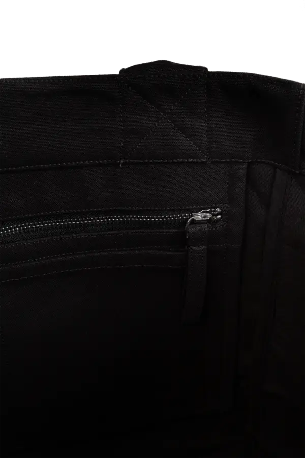 GANNI Shopper Logo Tote Bag