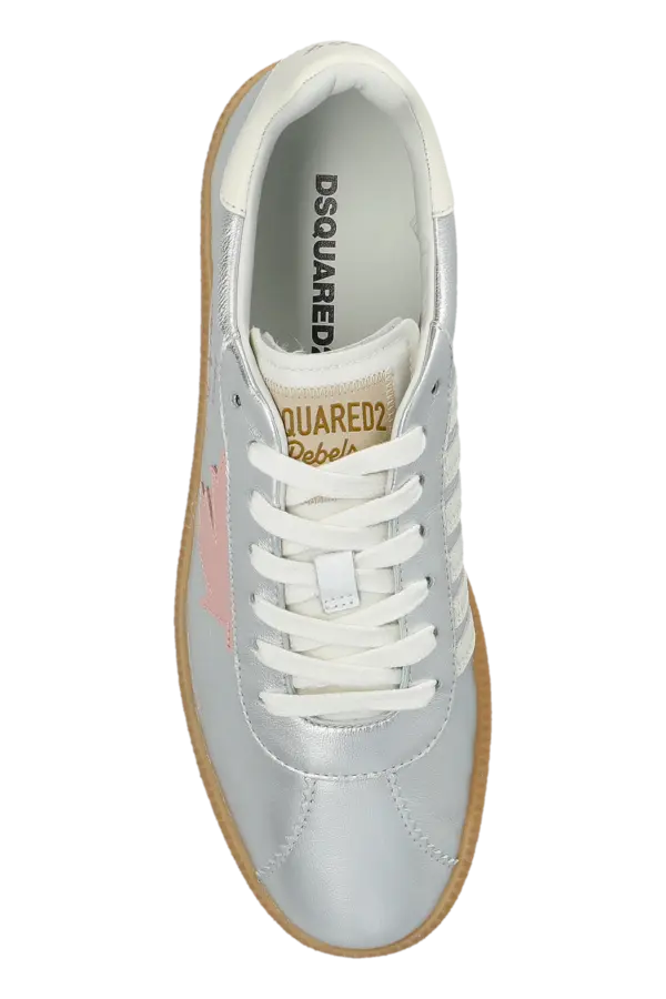 Dsquared2 Rebel Sports Sneakers - Silver
