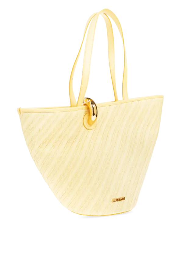 Jacquemus Bambola Shopper Bag - Yellow