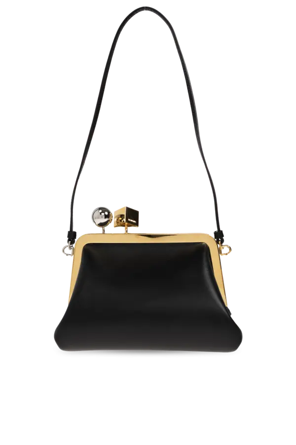 Jacquemus Berlingot Shoulder Bag - Black