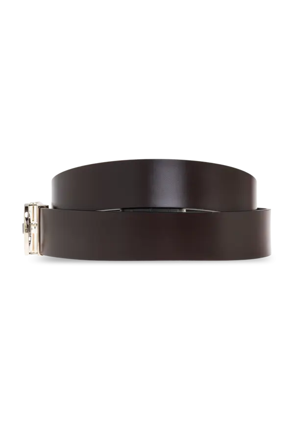 FERRAGAMO Reversible Belt - Brown