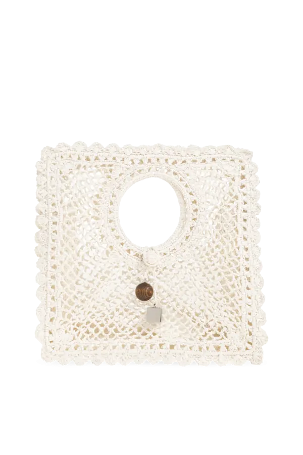 Jacquemus Spiaggia Small Handheld Bag - Cream