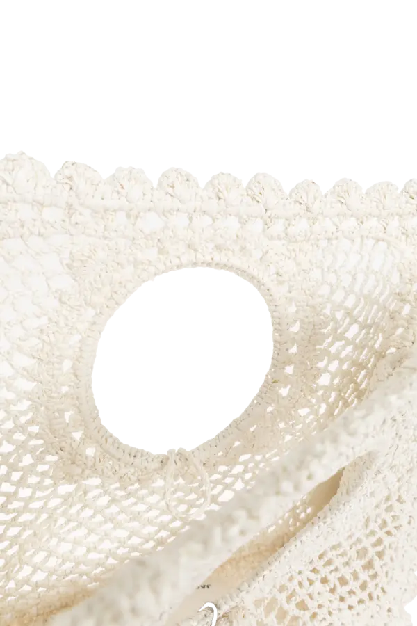 Jacquemus Spiaggia Small Handheld Bag - White