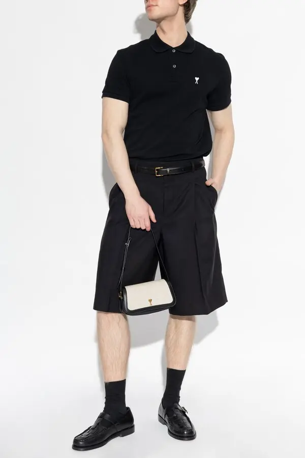 Ami Wool Knee Length Shorts