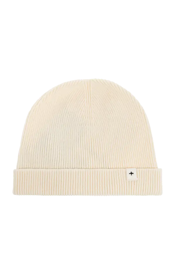 JIL SANDER Wool Beanie - Cream