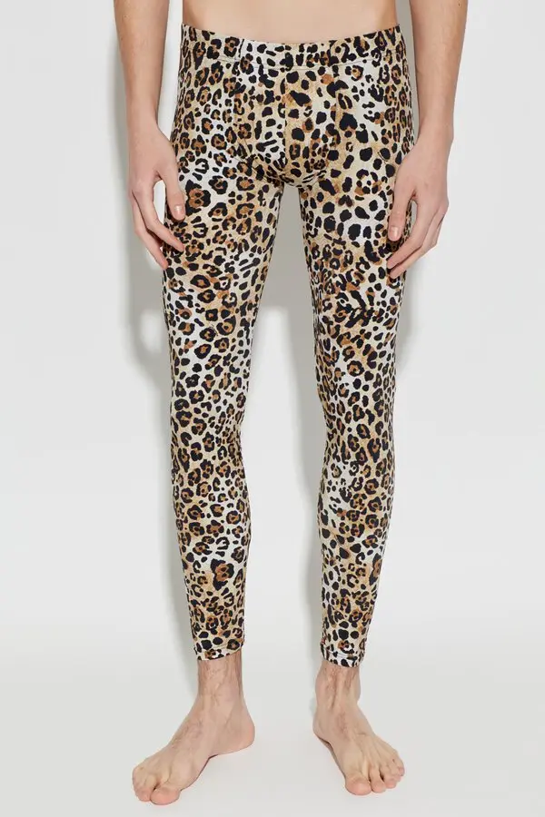 Dsquared2 Leggings From The "underwear" Collection - Beige