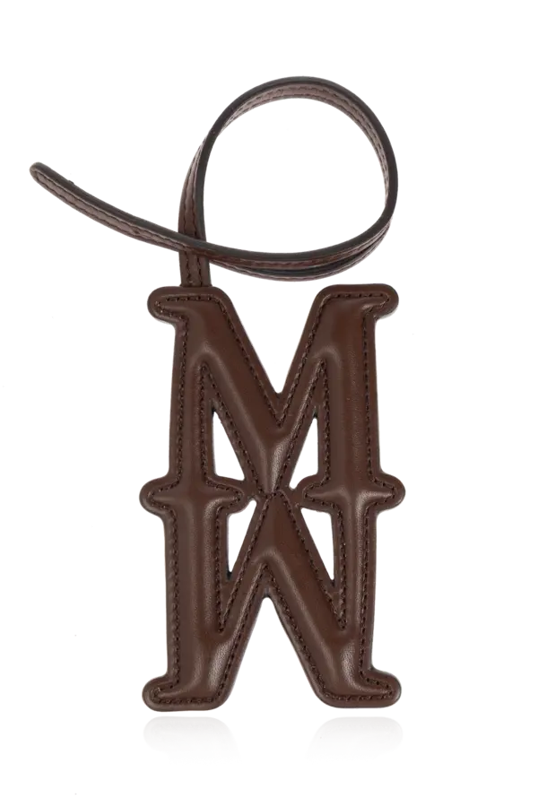Max Mara Leather Pendant "mmcharm
