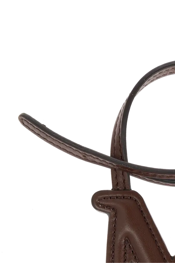 Max Mara Leather Pendant "mmcharm