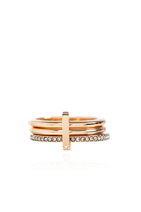 Tory Burch Ring With Shimmering Crystals