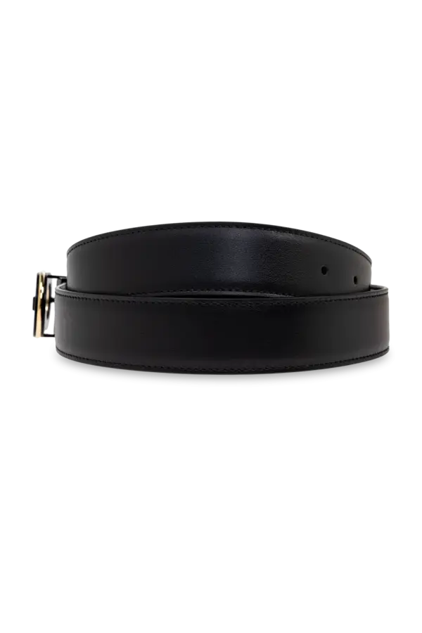 FERRAGAMO Reversible Belt - Black