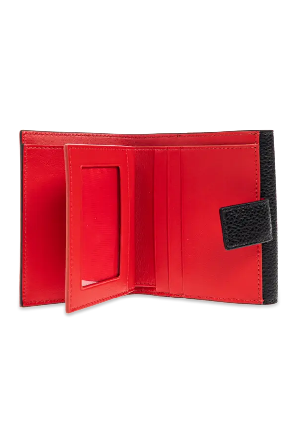 FERRAGAMO Leather Wallet - Black