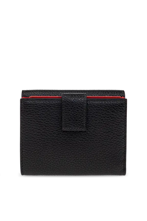 FERRAGAMO Leather Wallet - Black