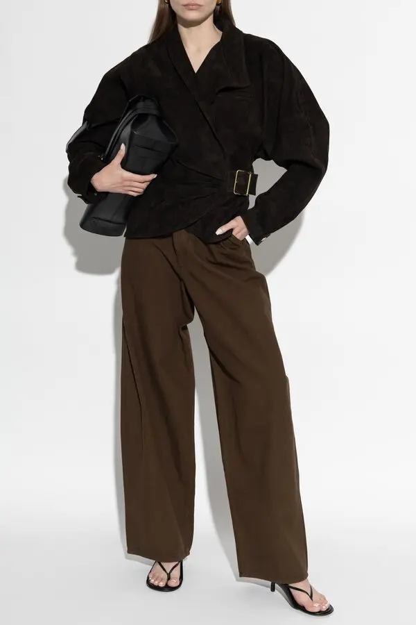 DARKPARK Lamb Suede Jacket - Brown