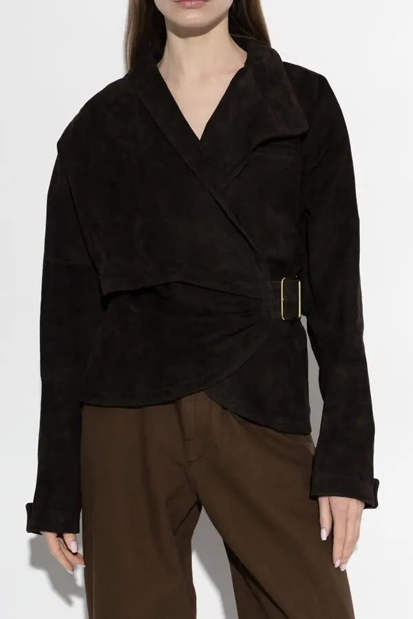 DARKPARK Lamb Suede Jacket - Brown