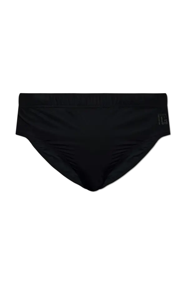 Balmain Swim Briefs - Black