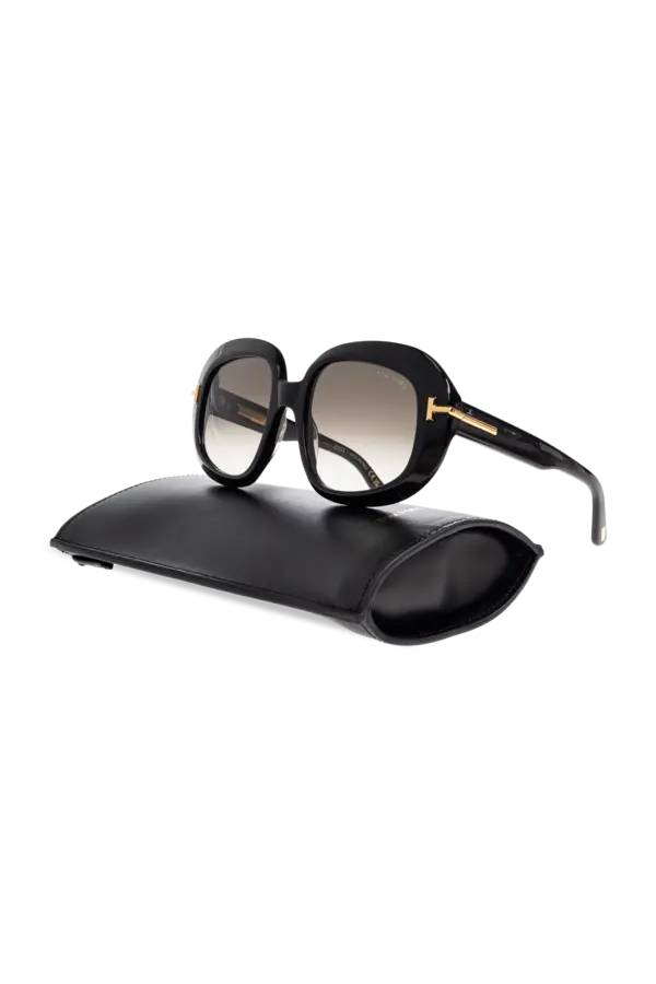 TOM FORD Square Frame Sunglasses - Black