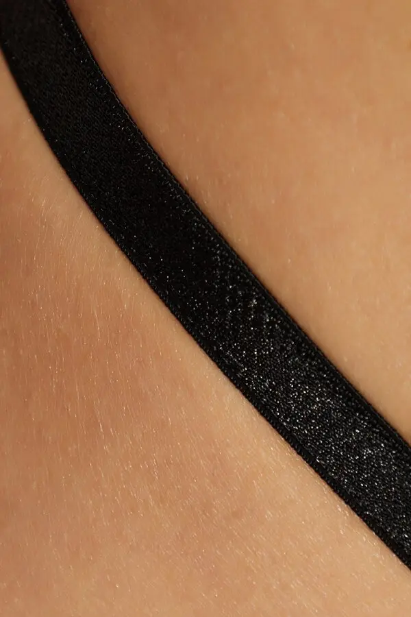 Dsquared2 Lace Thongs - Black