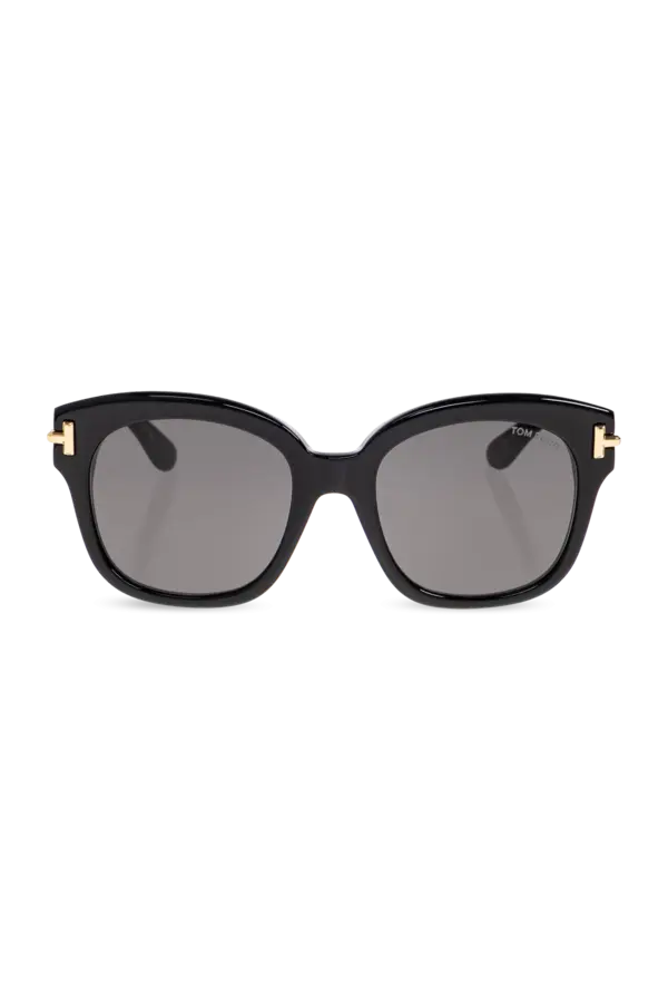 TOM FORD Round Frame Sunglasses - Black