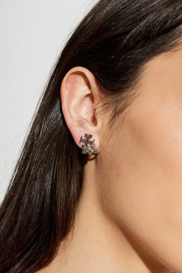 Tory Burch Asymmetrical Earrings