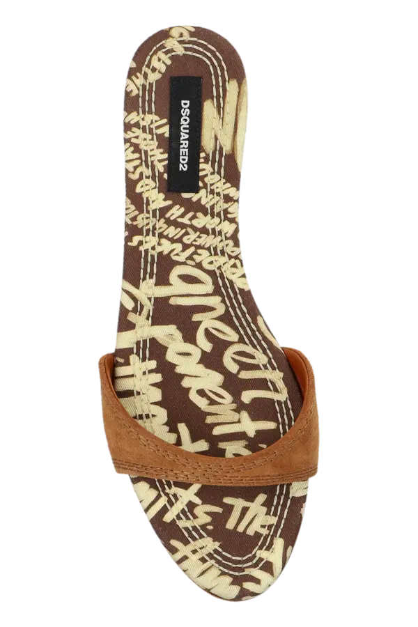 Dsquared2 Suede Slides