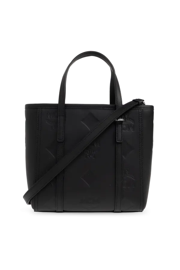 Mcm Mini Handheld Bag - Black