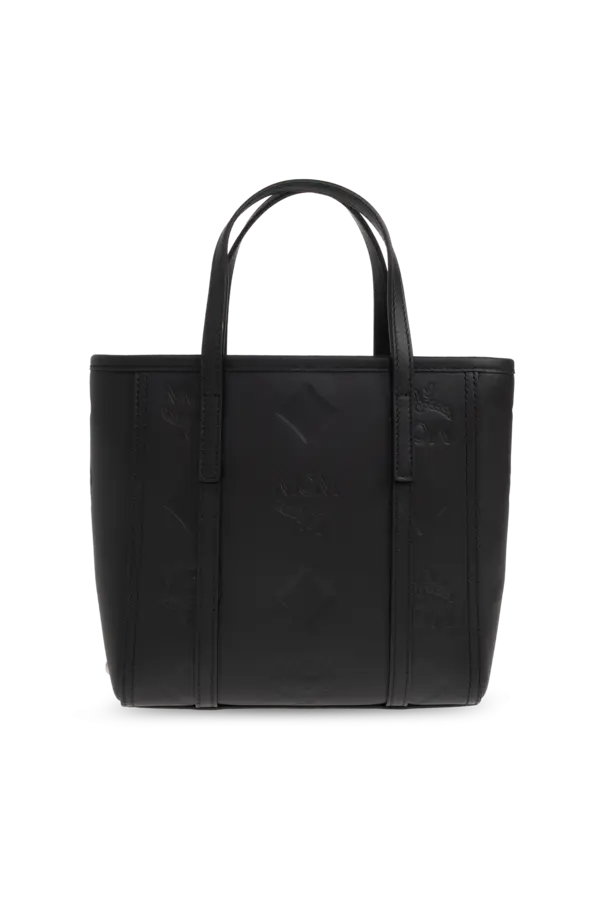 Mcm Mini Handheld Bag - Black