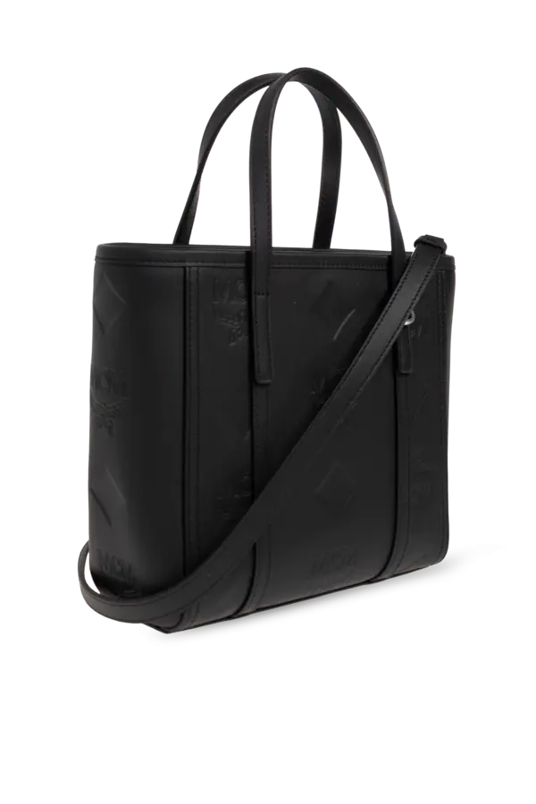 Mcm Mini Handheld Bag - Black