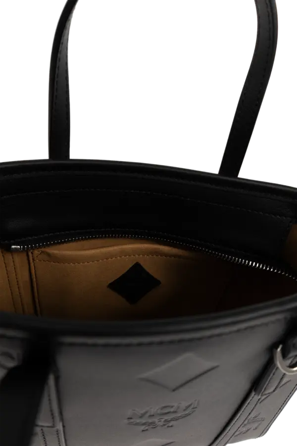 Mcm Mini Handheld Bag - Black