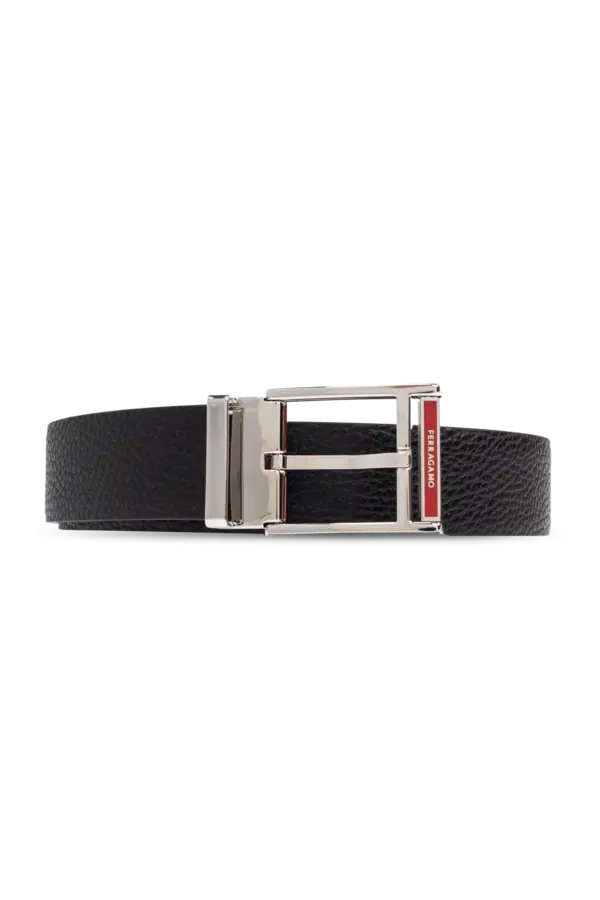 FERRAGAMO Double-sided Belt - Black