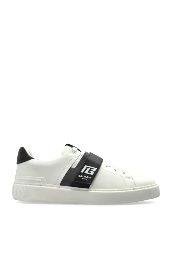 Balmain B-court Sneakers - White